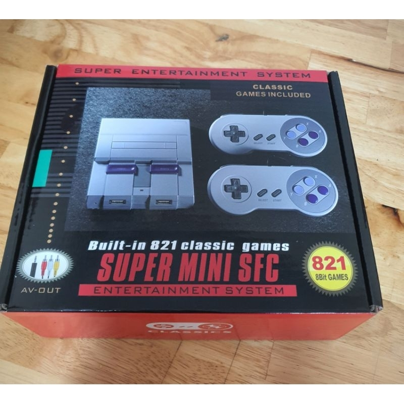 🎮SNES 821 SUPER MINI SX-89🎮Classic Game Console For SFC Retro TV ...