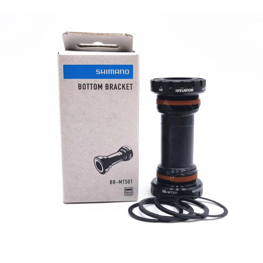 กระโหลก SHIMANO DEORE Threaded Bottom Bracket 68/73 mm shell width BB ...
