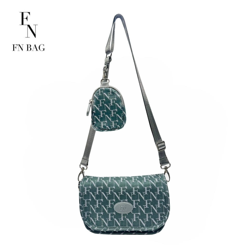 FN BAG BASIC : กระเป๋าสะพายพาดลำตัว กระเป๋าคาดอก / Cross body&Shoulder 1309-21005 | Shopee Thailand