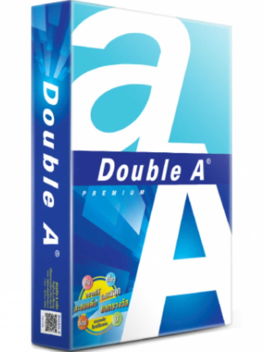 Double A Paper กระดาษถ่ายเอกสาร 80 แกรม บรรจุ 500 แผ่น | Shopee Thailand