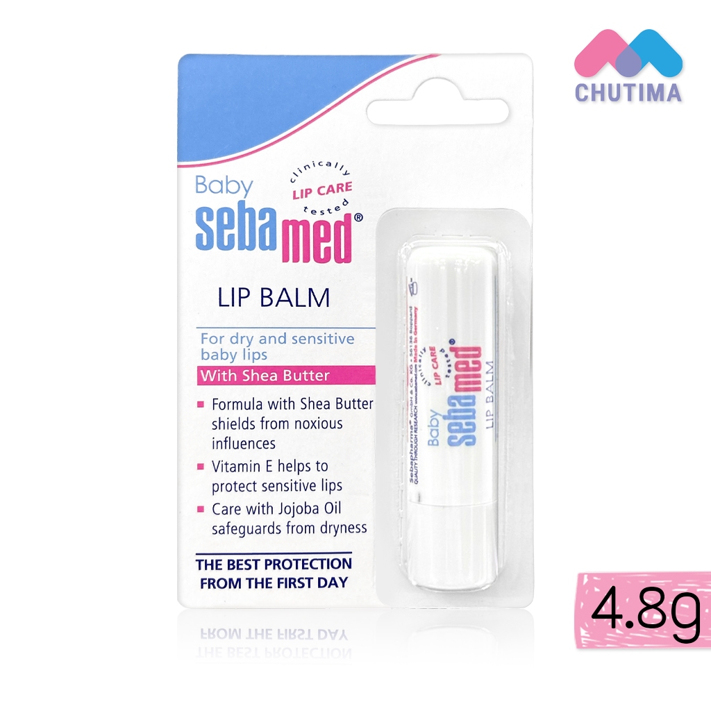 เบบี้ ซีบาเมด ลิปบาล์ม สำหรับเด็ก สูตรอ่อนโยน Baby Seba Med Lip Balm 4. ...