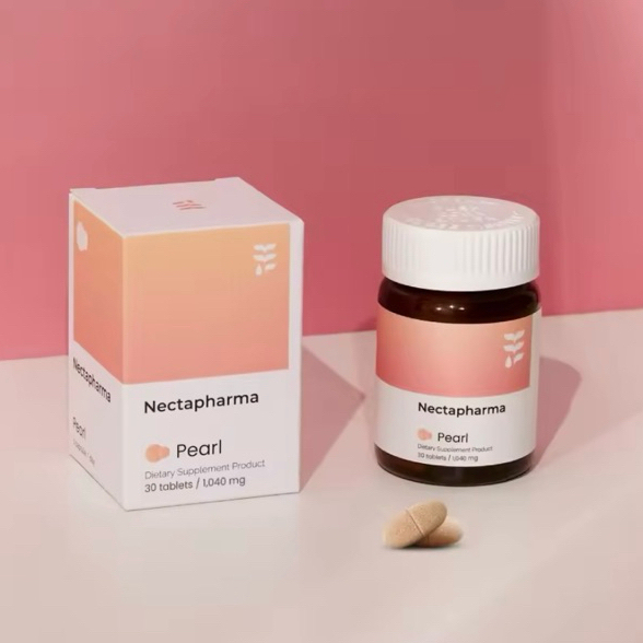 Nectapharma Pearl วิตามินลดสิว (สูตรใหม่) ลดการอักเสบ ลดความมัน ลดเชื้อสิว ลด สิวฮอร์โมน สิวอุด ...