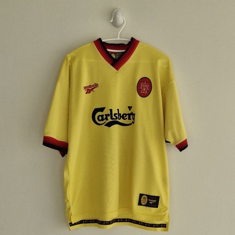 [Used] Reebok x Liverpool 1997/98 Away Kit Size 42-44“ อก 46/50 นิ้ว ...