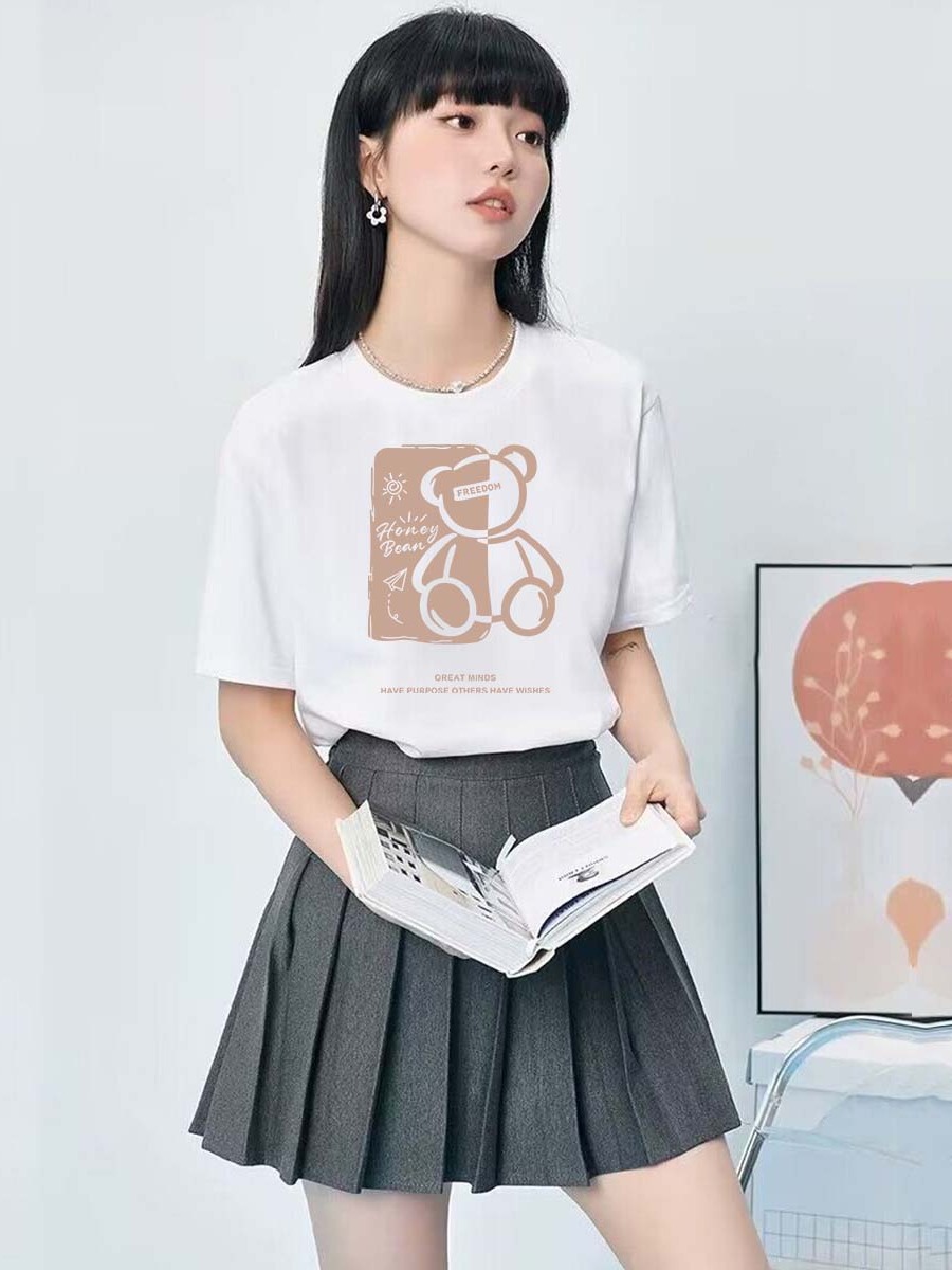 💥 BK-848 💥 เสื้อยืดแฟชั่น ผ้านิ่มเด้งผ้ายืดเนื้อผ้านุ่มระบายอากาศดี ...