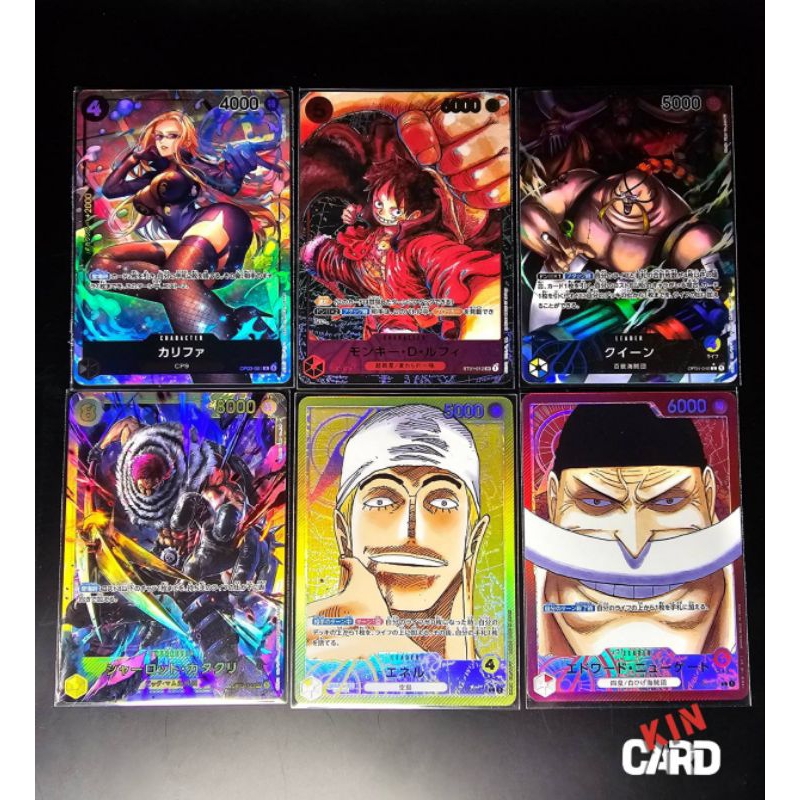 One Piece Card Game Op01-06 Parallel Art การ์ดเกมส์วันพีช ลิขสิทธิ์เเท้ ...