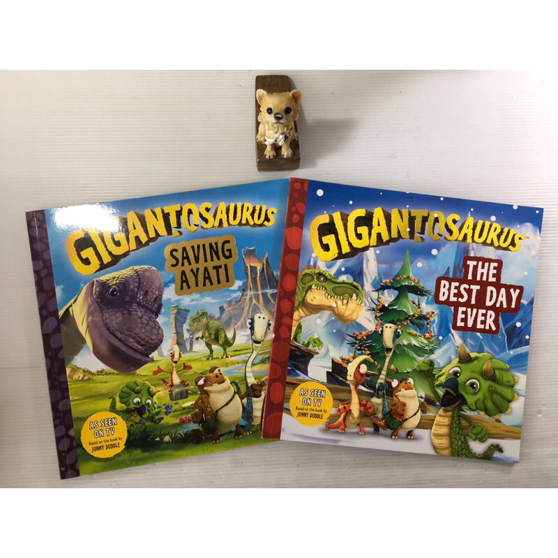 Gigantosaurus By Jonny Duddle (บางเล่มขอบถลอกเล็กน้อย) หนังสือภาษา ...
