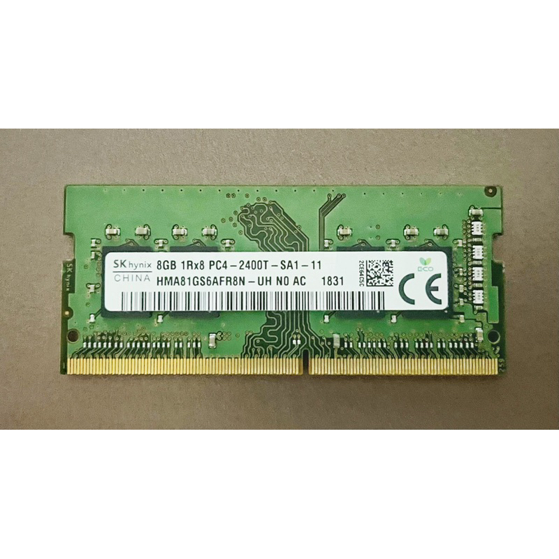 Ram Notebook SKhynix DDR4 8GB_BUS 2400 มี 8 Chip มือสอง ผ่านการตรวจเช็ค ...