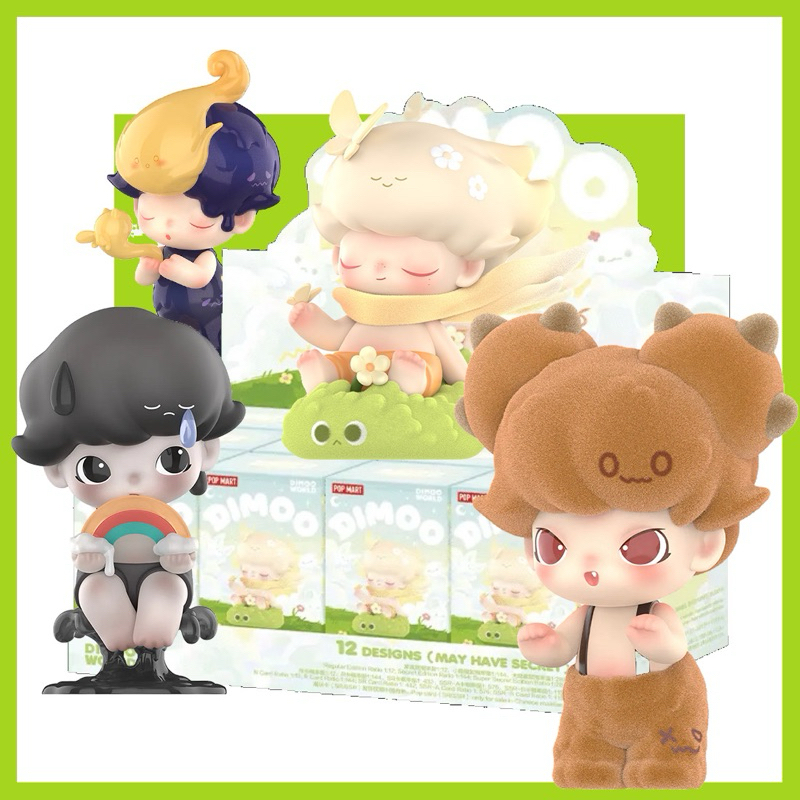 [พร้อมส่ง] POP MART :: DIMOO by Your Side Series //ยกบ็อก แบบเช็คการ์ด ...