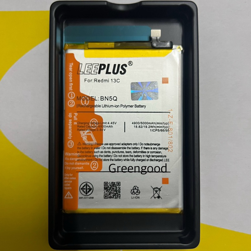 BN5Q แบต Redmi13C Model BN5Q แบตเตอรี่ 5000mAh redmi 13C Battery งาน ...