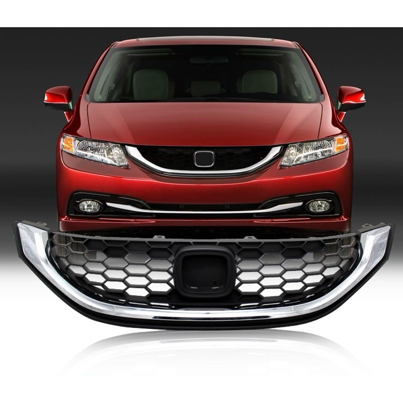 กระจังหน้าโครเมี่ยม CIVIC FB USDM สำหรับกันชนเมกา (พรีออเดอร์) | Shopee ...