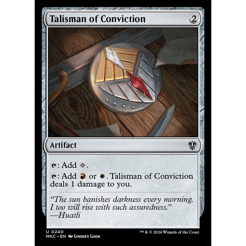 Talisman จากชุด Modern Horizon การ์ด Magic The Gathering ของแท้ เลือก ...