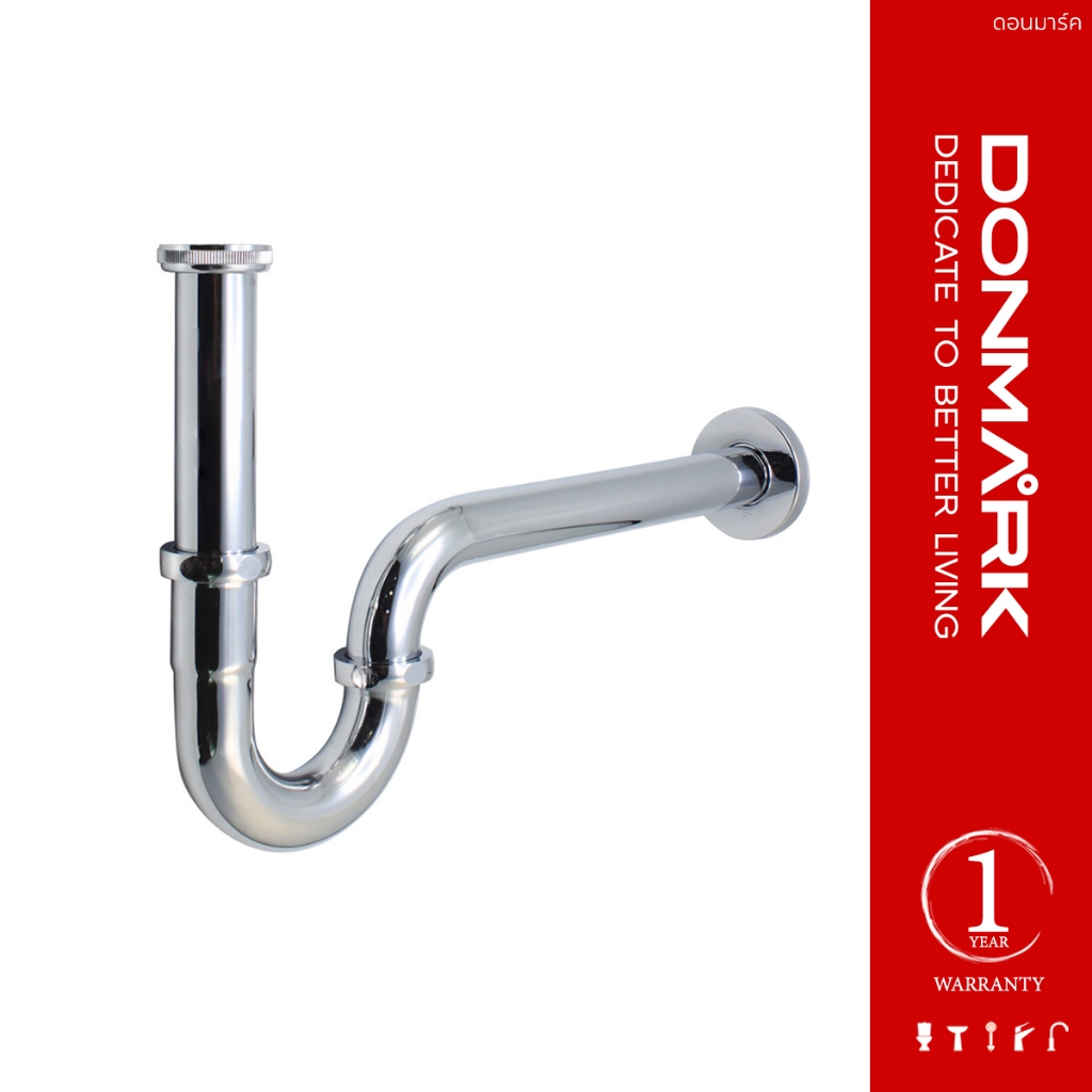 DONMARK ท่อน้ำทิ้งสแตนเลส P-trap รุ่น PN-35,PN-25 | Shopee Thailand