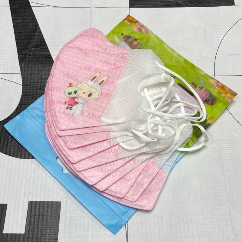 ผู้ใหญ่ 10 ชิ น Labubu Face Mask, การ ตูนพิมพ Labubu Face Cover, แบบ ...
