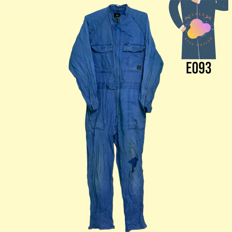 96 CLOTH #E093/155 size:2L ชุดหมี ชุดช่าง | Shopee Thailand