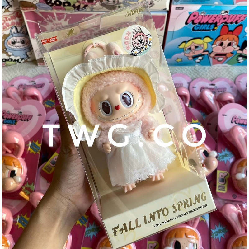 พร้อมส่ง Mokoko Labubu fall into spring พวงกุญแจ 18cm | Shopee Thailand