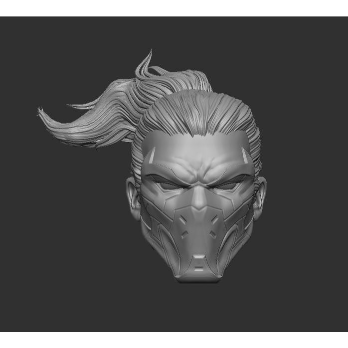 Red Hood Green Lantern - Headsculpt for Action Figures 3D print model ...