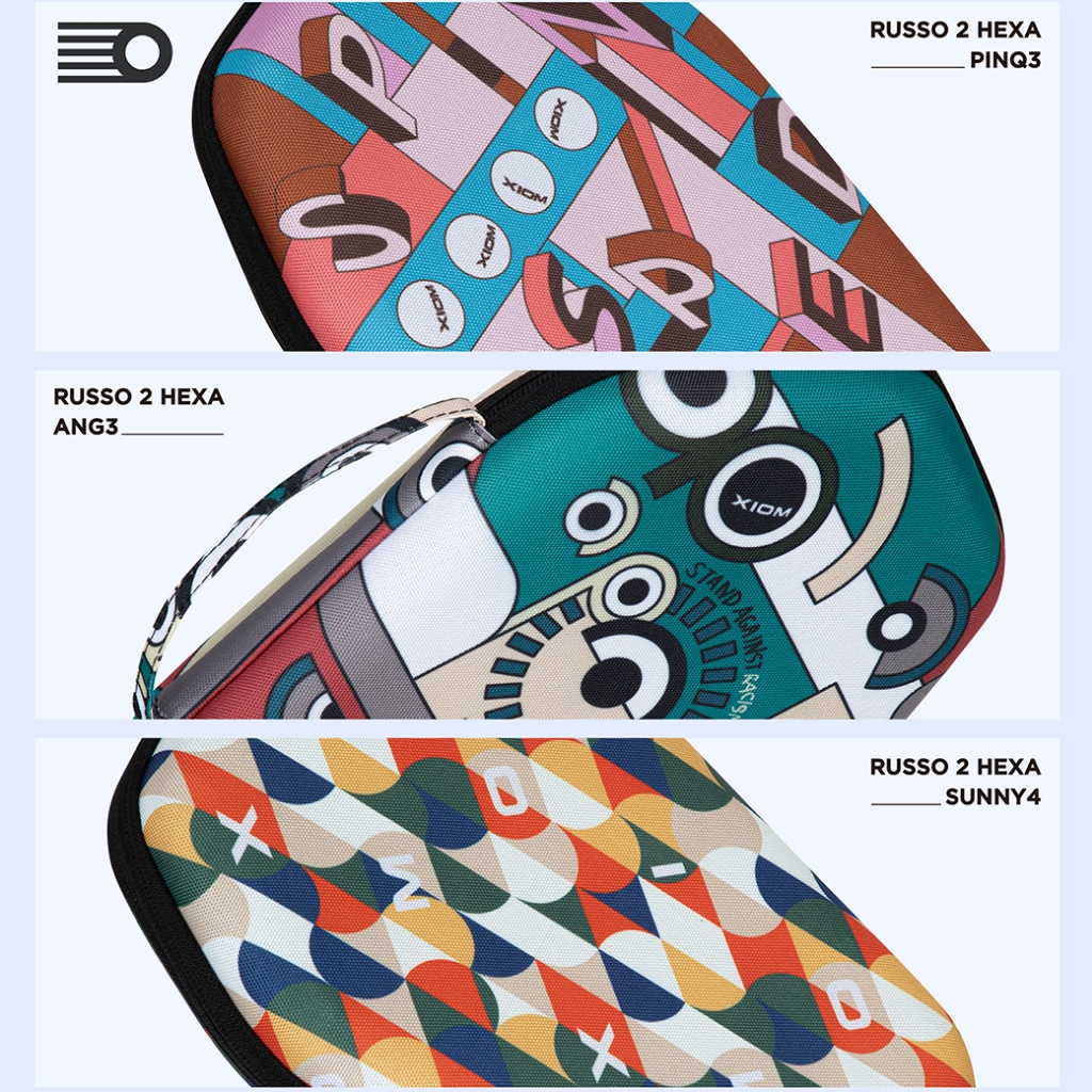 ซองใส่ไม้ปิงปอง Xiom Russo 2 Hexagan Racket Case | Shopee Thailand