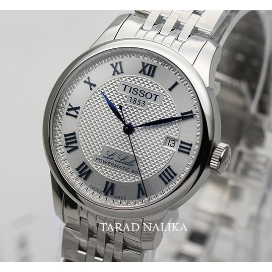 นาฬิกา TISSOT LE LOCLE POWERMATIC 80 20TH ANNIVERSARY T006.407.11.033.03 | Shopee Thailand
