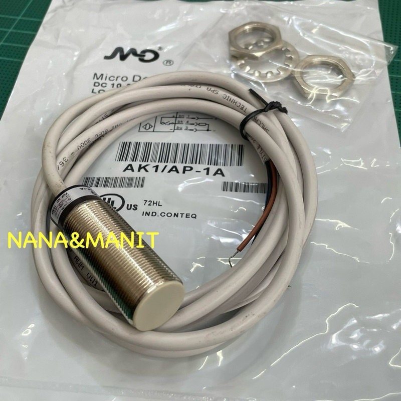 AK1/AP-1A PROXIMITY SENSOR หัว M18 PNP NO พร้อมส่งในไทย | Shopee Thailand