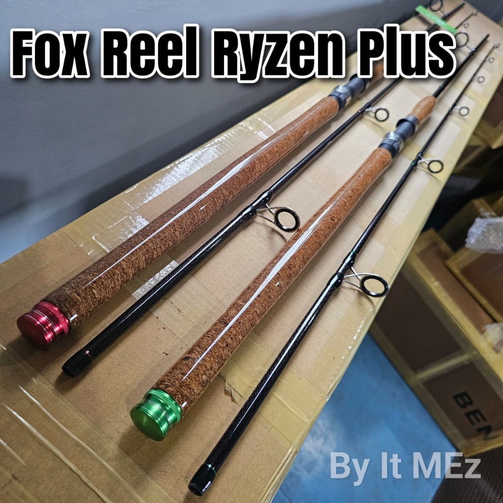 ของแท้ ราคาถูก คันหน้าดิน หมาป่ากราไฟท์ FOX REEL Ryzen Plus Line wt. 15 ...