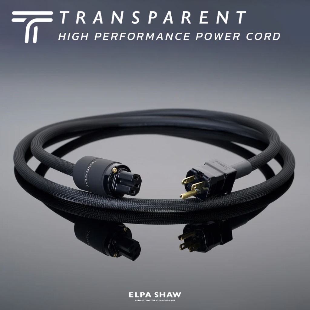 Transparent High Performance Power Cord สาย Power cord Transparent รุ่น ...