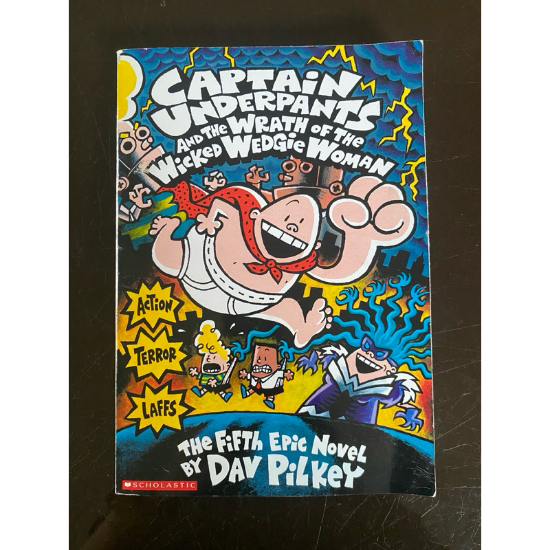 Captain Underpants;And the wrath of the wicked wedgie woman | Shopee ...
