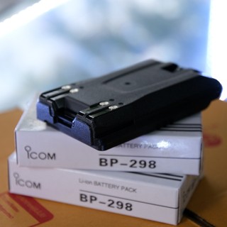 แบตเตอรี่ BP-298 แบบหนา มิลิแอมป์สูง สำหรับใช้กับ ICOM IC-V86 / IC-V86T ...