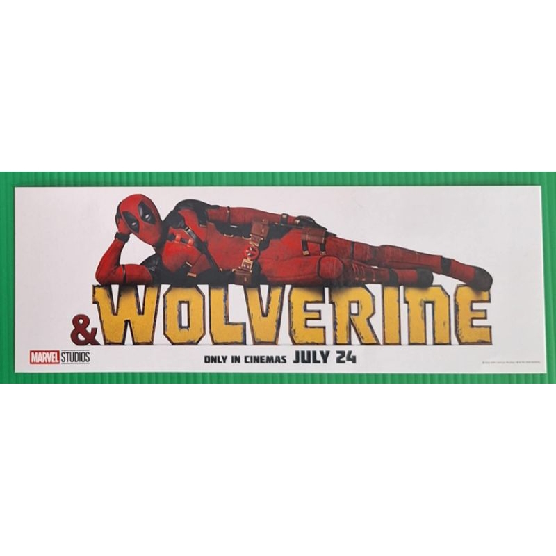 สติ๊กเกอร์ Sticker Deadpool & Wolverine 2024 เดดพูล วูล์ฟเวอรีน ...