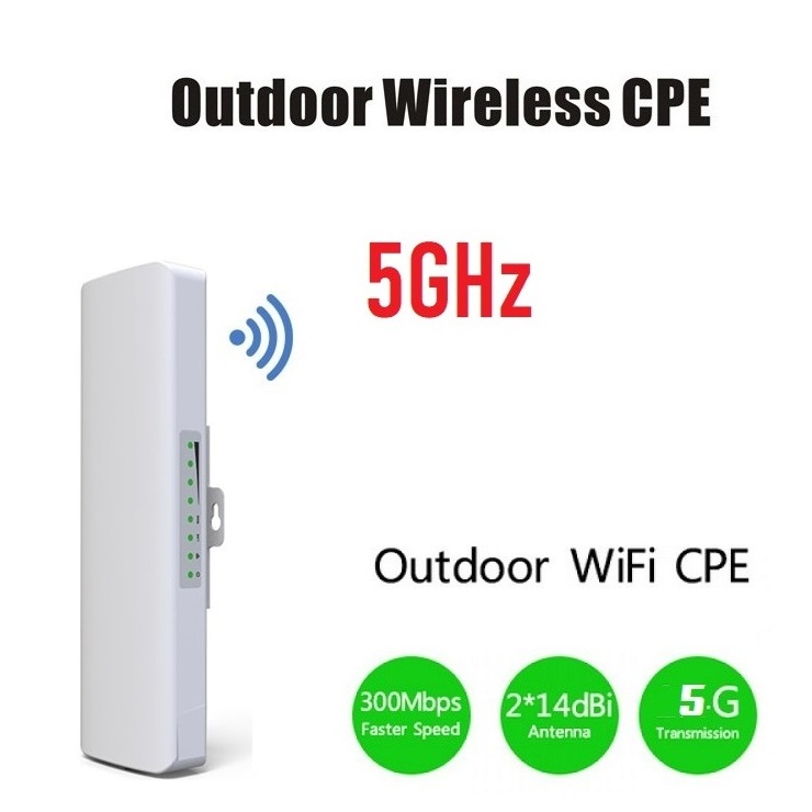 CPE Outdoor Wireless Access Point 5GHz 300Mbps | Shopee Thailand