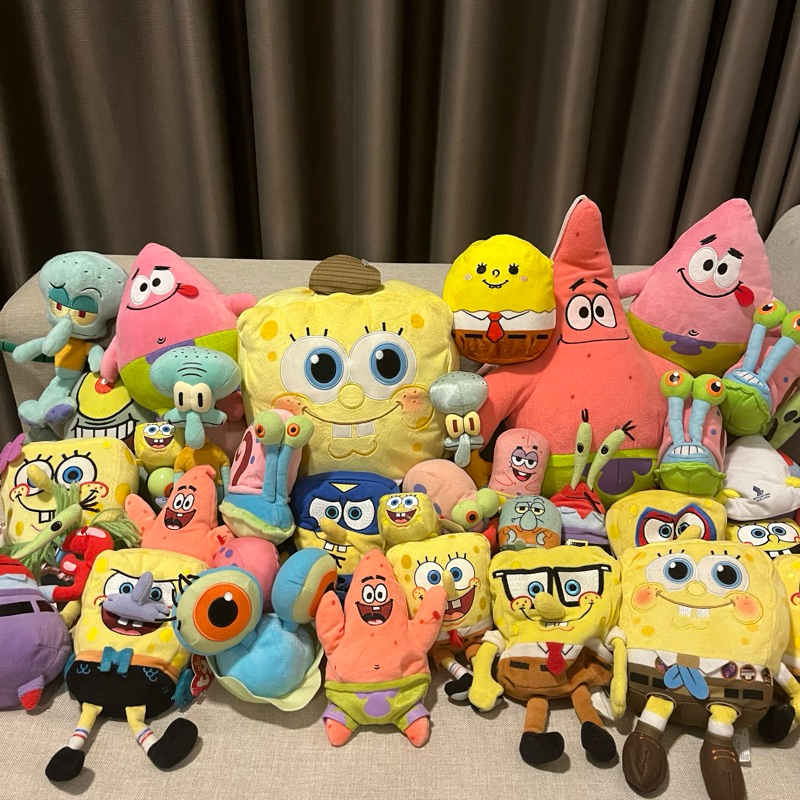 ตุ๊กตาspongebob เพื่อนspongebob patrick gary plankton squidward แพลงตอน ...