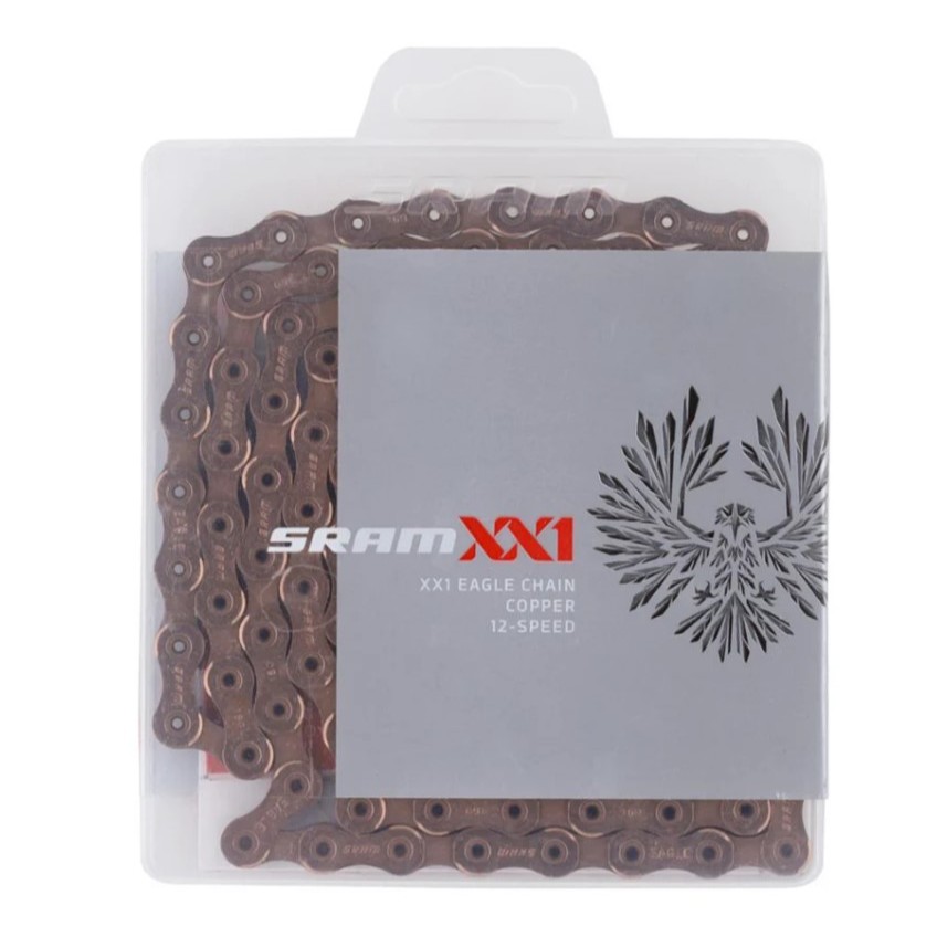 โซ่ SRAM XX1 Eagle Chain - 12-Speed, 126 Links, Copper | Shopee Thailand