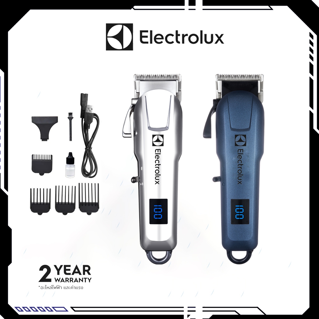 Electrolux ปัตตาเลี่ยนตัดผมไฟฟ้า D86 LED แสดงพลังงานที่เหลืออยู่ ชาร์จ USB ใช้ได้ทั้งเด็กและ ...