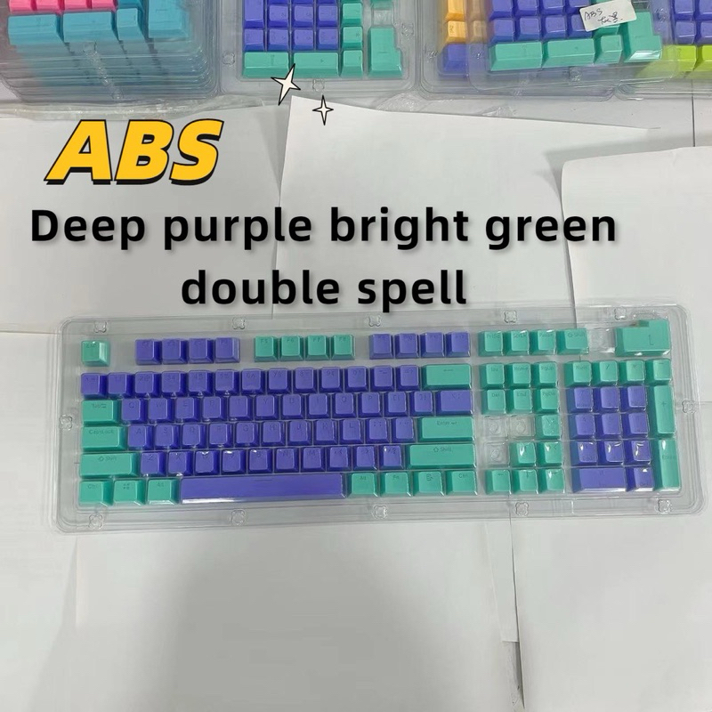 ปุ่มกดคีย์บอร์ด Abs Keycap for keyboard ABS ใช้กับบอร์ดมีไฟ | Shopee ...