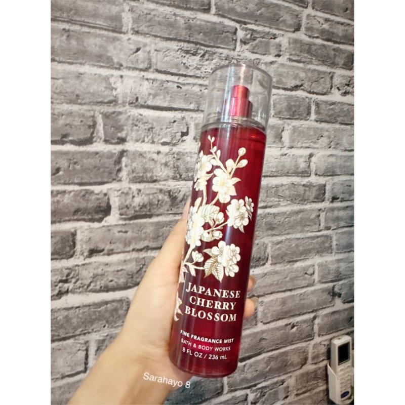 Bath & Body Works Japanese Cherry Blossom Fragrance Mist Spray 236ml. | Shopee Thailand
