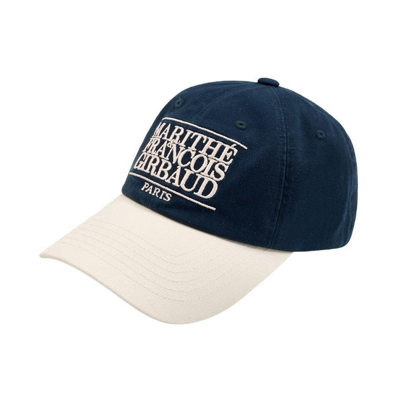 พร้อมส่ง Marithe Francois CLASSIC LOGO 5PANEL COLOR BLOCK CAP | Shopee ...