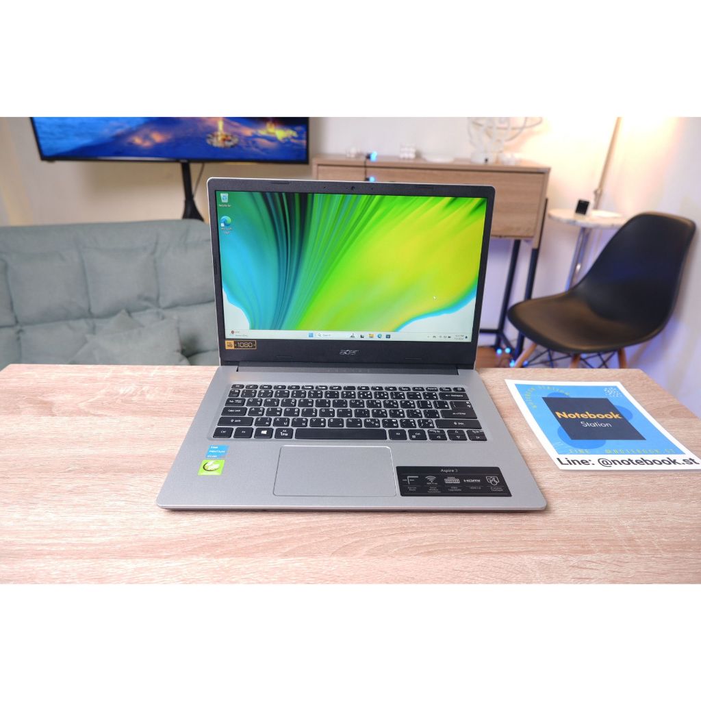Acer Aspire3 Intel Pentium Silver N6000 Ram4 SSD256 จอ14 FHD สเปคงาน ...