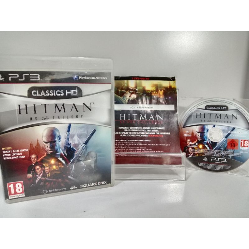 แผ่นเกมส์ Ps3 - Hitman : HD Trilogy (Playstation 3) (อังกฤษ) ‼️สันปกมี ...