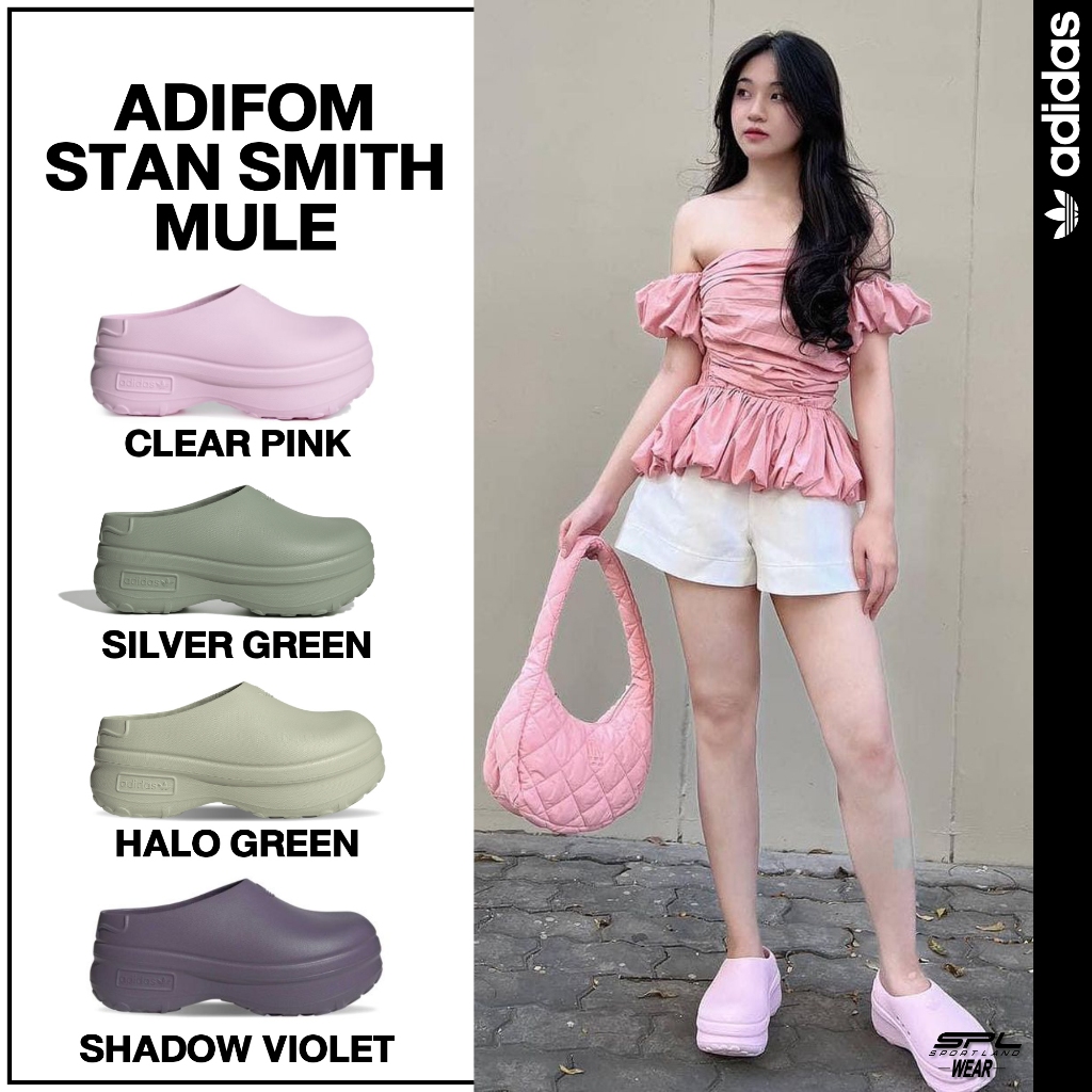 Adidas Collection รองเท้าแตะ รองเท้าแฟชั่น W Adifom Stan Mule IE7053 ...