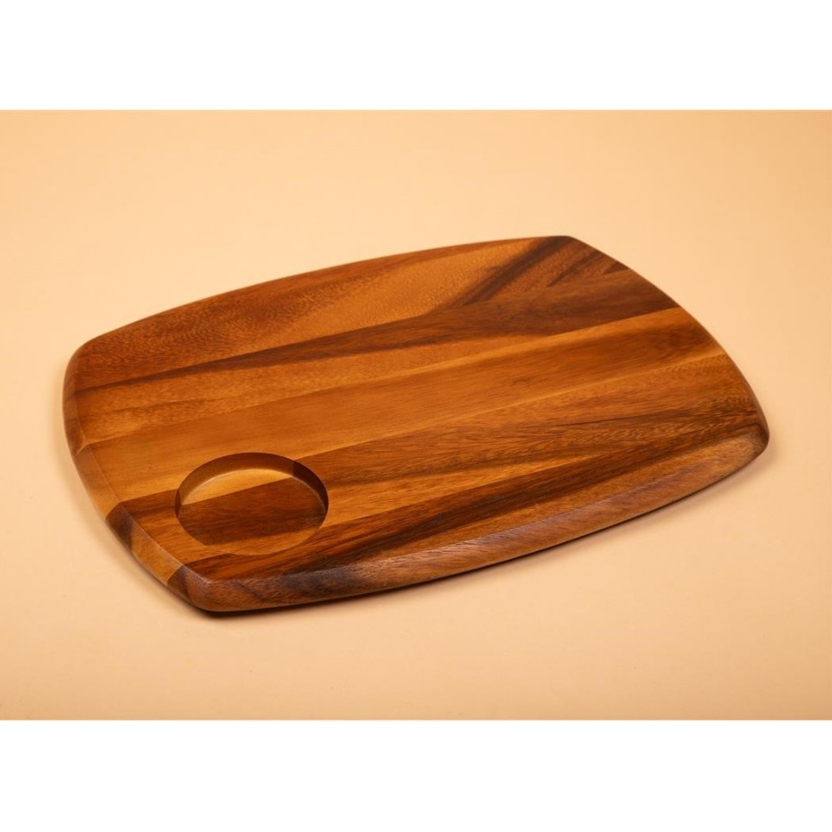 BILLI DESIGN [SERVING BOARD] บอร์ดเสิร์ฟไม้จามจุรีขุดหลุม | Shopee Thailand