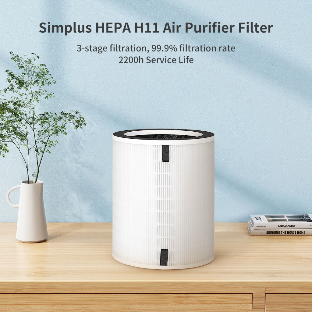 Simplus Air Purifier Filter เครื่องฟอกอากาศ ใช้ในครัวเรือน หน้าจอสัมผัส ...