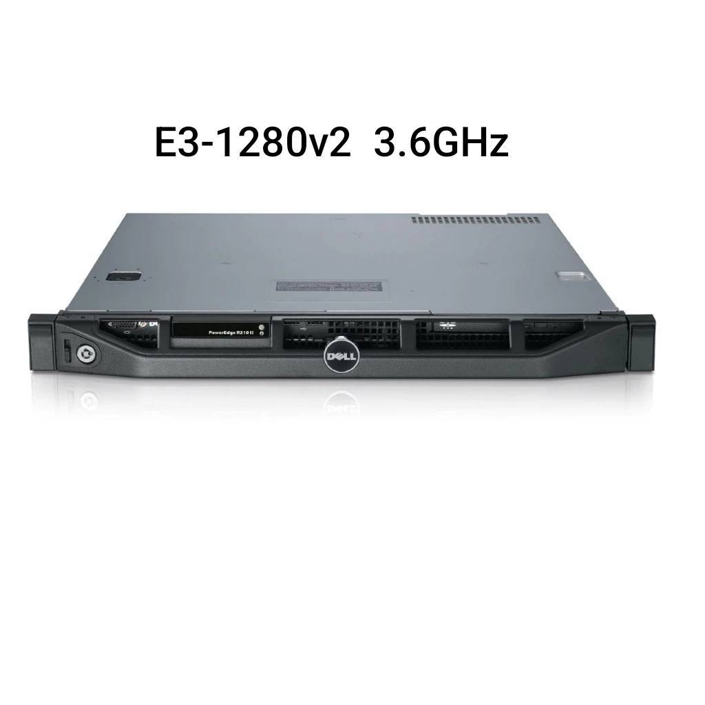 Server Dell R210II 1U CPU E3-1280v2 3.6GHz RAM 16GB ECC UDIMM HDD 2x1TB ...