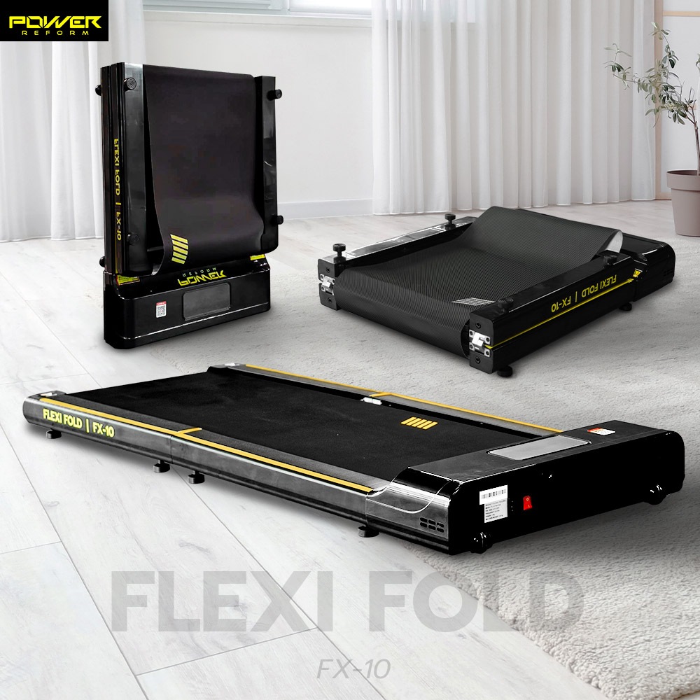 Power Reform ลู่วิ่งไฟฟ้า รุ่น Flexi Fold FX-10 และ Flexi Fold Pro FX-20 พับเก็บได้ ประหยัด ...