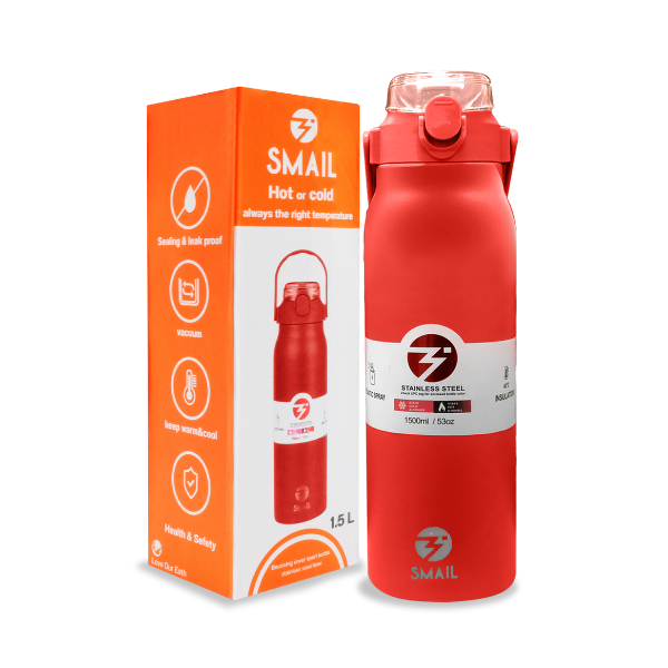 ขวดน้ำเก็บความเย็น 2000ml สเตนเลส316 กระติกน้ำสแตนเลส 2 ลิตร กระบอกน้ำเก็บอุณหภูมิ ความจุ 2ลิตร ...