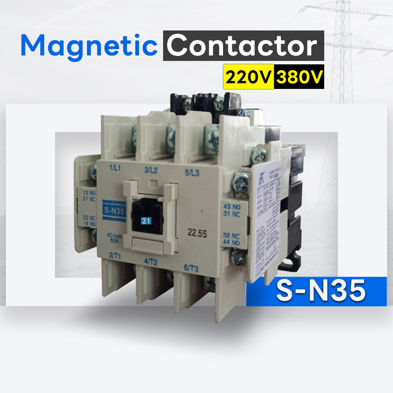 แมกเนติก SN-35 Magnetic Contactor 220V 380V | Shopee Thailand