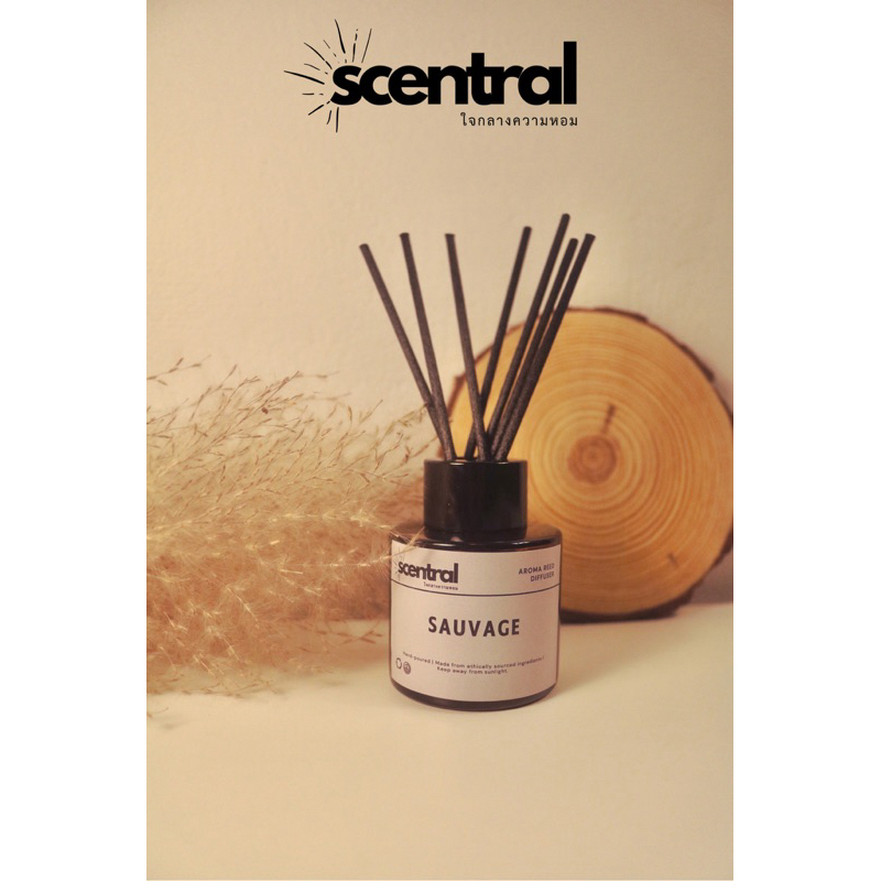 Scentral - Aroma Reed Diffuser 50-120 ml. ก้านไม้หอมปรับอากาศ 50-120 ...