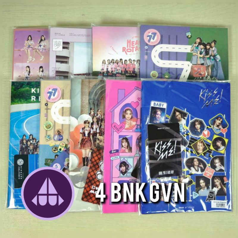 BNK48 CGM48 Mini Photobook แถม BNK GVN (สีม่วง) | Shopee Thailand