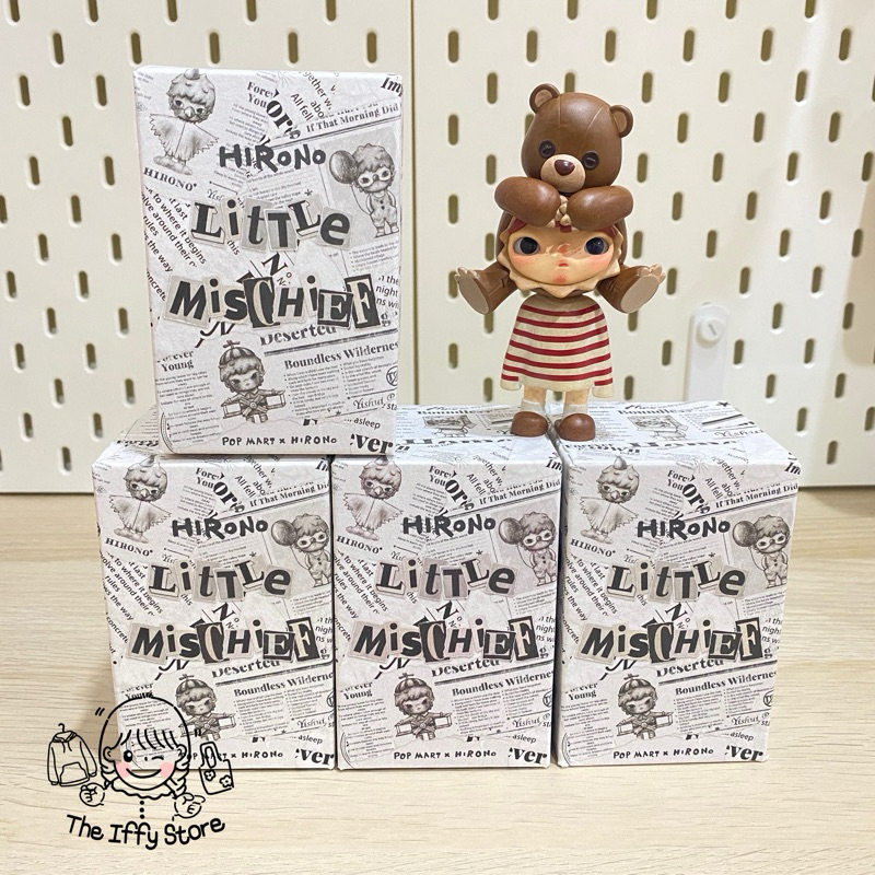 Bird Man, Loose Fish, Robot, Boiling Frog ( โมเดล : POP MART HIRONO ...