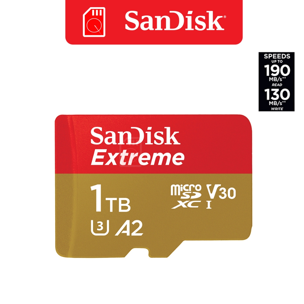 SanDisk Extreme microSDXC, SDSQXAV 512GB-1TB แซนดิสก์ เมมโมรีการ์ด for ...