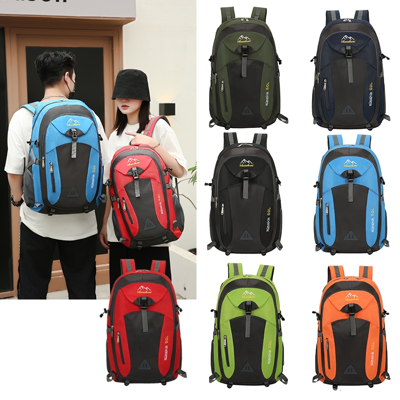 Traveler Backpack 40L- 60 L กระเป๋าเป้ กระเป๋าเดินทาง กระเป๋าท่องเที่ยว Waterproof Outdoor ...
