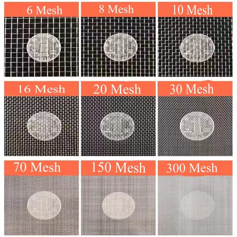 20 Mesh =841 Micron แผ่นกรองสแตนเลส 304 ตะแกรงกรอง ขนาด หน้ากว้าง 1เมตร ...